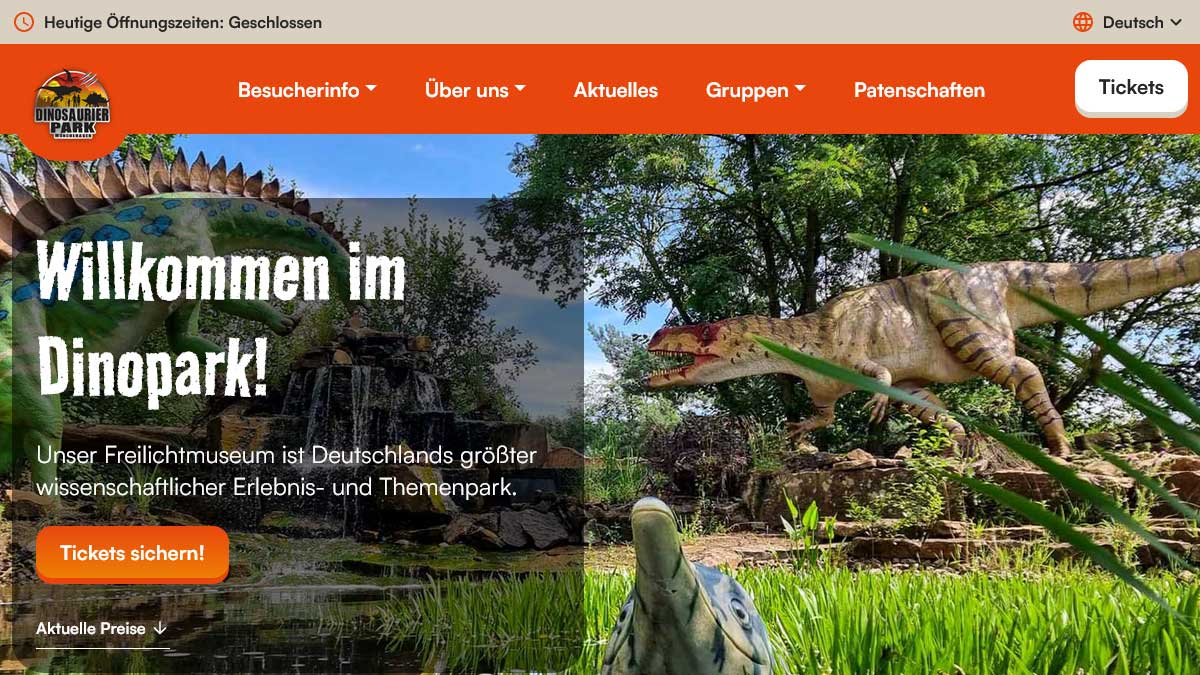 Tickets | Dinopark